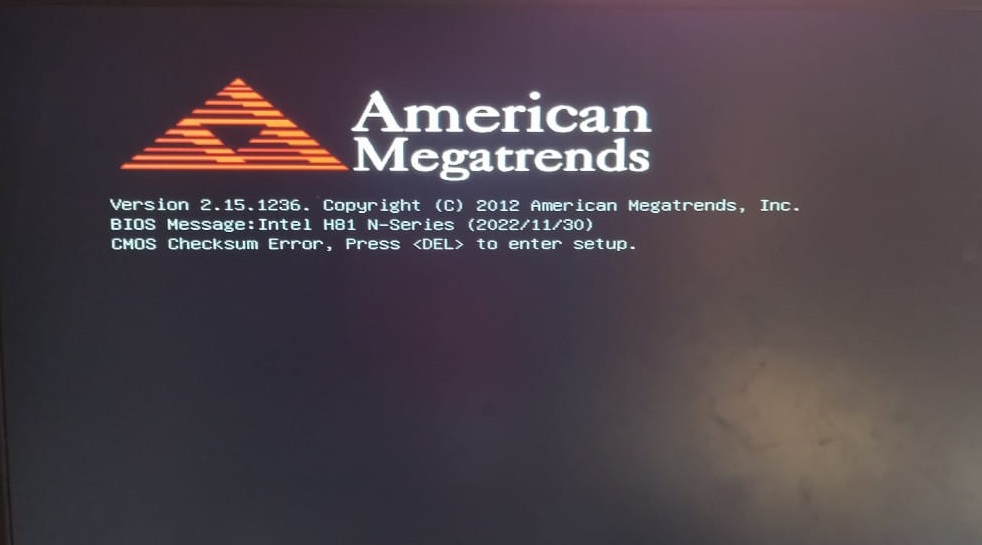 How To Fix Cmos Checksum Error In Computer Or Laptop Solved